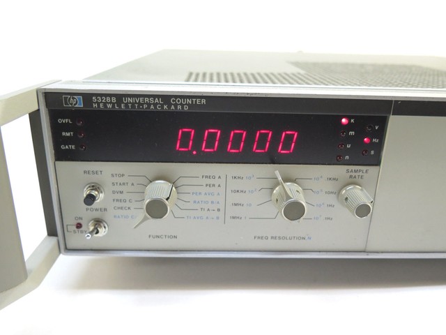 HP Hewlett Packard 5328B Universal Counter Front Panel T96436 for sale ...