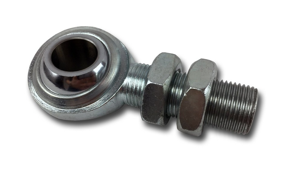 Universal Street Rod Round 3/4" Steering Shaft Support Heim Joint / Rod ...