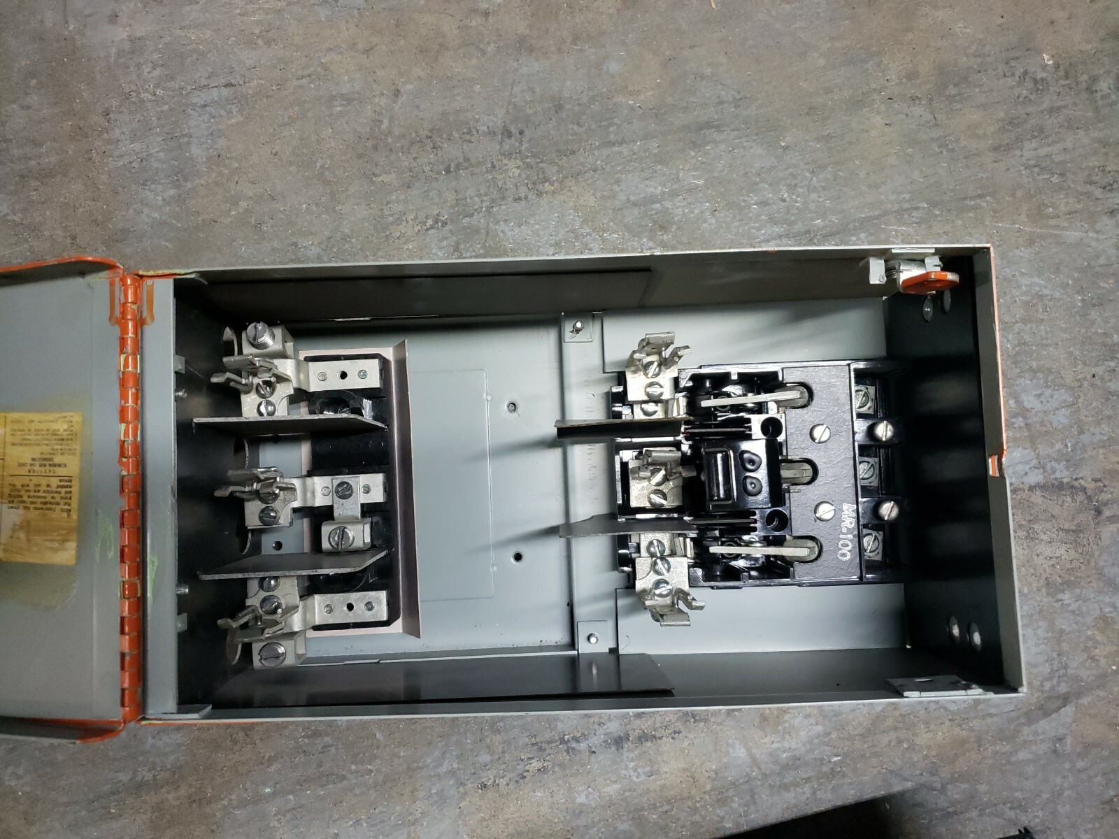 GE QMR QMR363 100 Amp 600v Fusible Fused Panel Panelboard Switch for ...