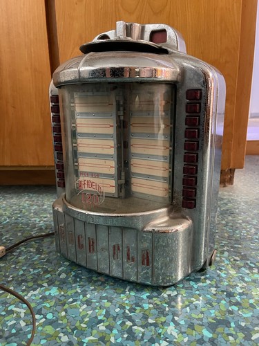 Vintage 1950's Rock-Ola Jukebox Coin-Op Wallbox | eBay