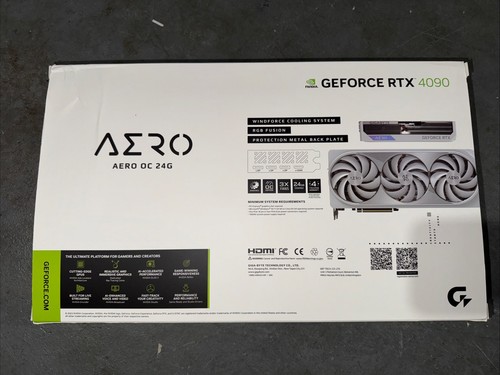 (Box only) Box For Gigabyte RTX 4090 Aero GPU *AS IS* | eBay