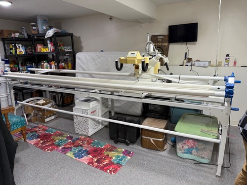 Tin Lizzie 18 Long Quilting Machine on a 12 FT Frame | eBay