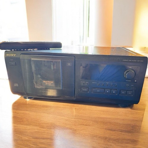 Sony CDP-CX53 Mega Storage 50+1 Disc Compact Disc CD Player - Tested ...