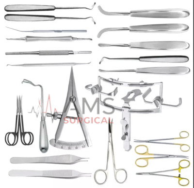 Cleft Lip Palate Set Mouth Gag Complete Set Of 22Pcs Plastic Surgery ...