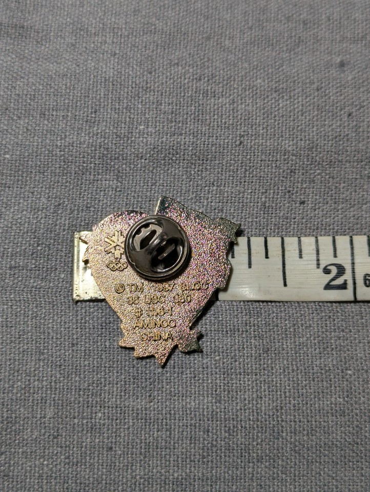 Happy Valentine's Day 1999 Lapel Pin Salt Lake City Utah Winter ...