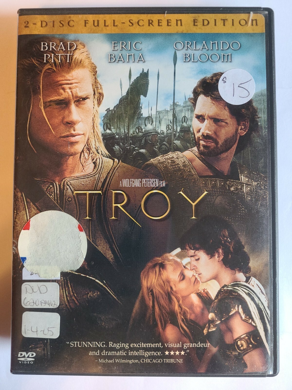 Troy (DVD, 2005, 2-Disc Set, Full Frame) 85392841028| eBay