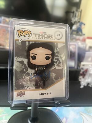 2023 Funko Marvel Upper Deck Lady Sif #82 Facsimile Signature Rare ...