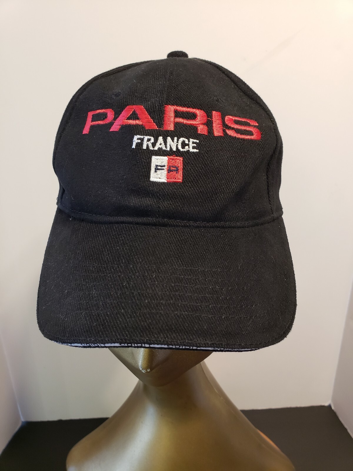 Black and Red Paris France Baseball Cap | eBay