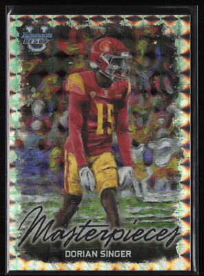 Dorian Singer 2023 Bowman Best University #BM-11 Masterpieces Geometric ...