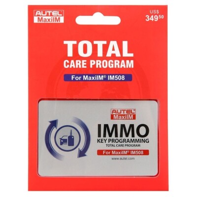 Autel IM508 1 Year Update Total Care Program Update Card | eBay