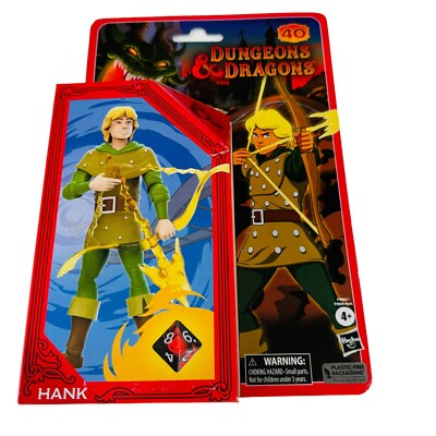 Dungeons & Dragons Cartoon Hank the Ranger Action Figure 6-Inch Brand ...