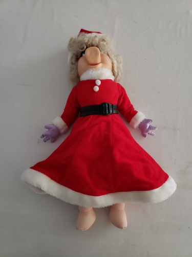 Miss Piggy Plush Mrs Claus Jim Henson’s Muppets Christmas Hamilton ...