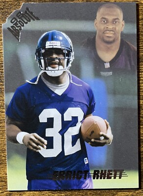 1998 Absolute Retail Die-Cut Baltimore Ravens Football Card #148 Errict ...