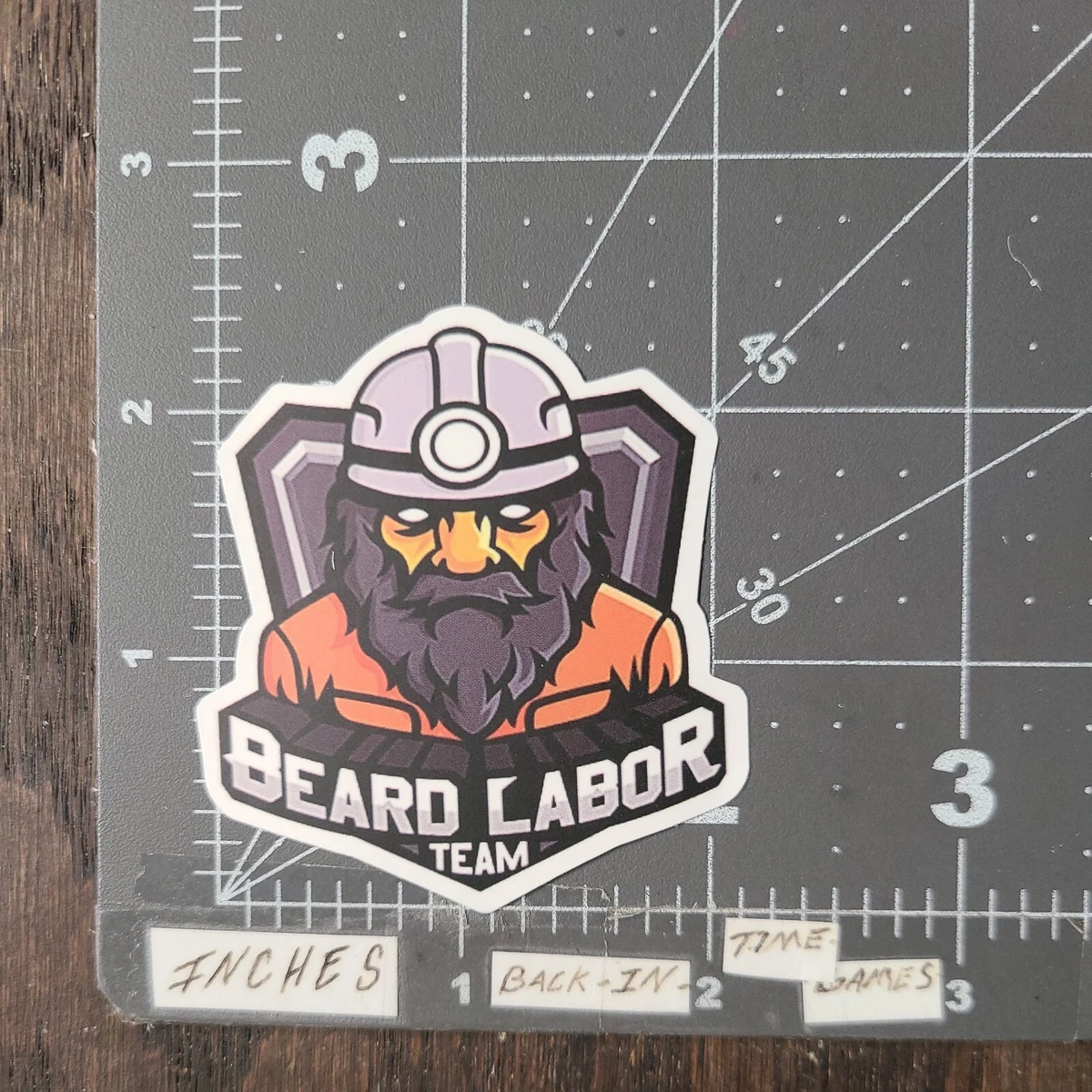 Team Beard Sticker