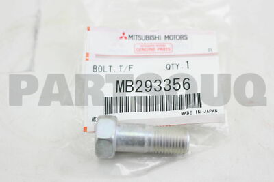 MB293356 Genuine Mitsubishi BOLT,T/F | eBay