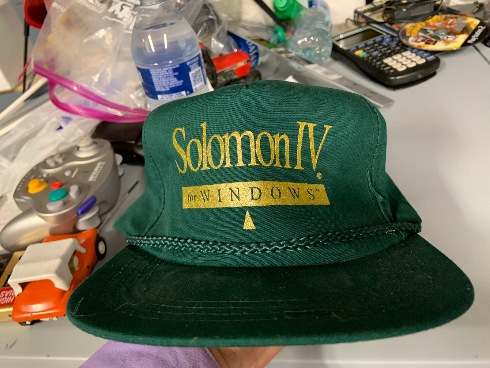 Rare, Vintage- Solomon IV for Windows Trucker Hat- Gr… - Gem