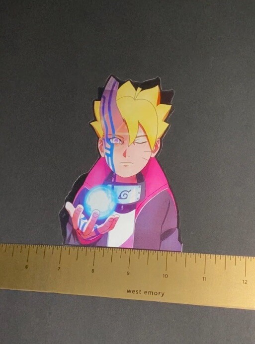 Naruto Boruto 3D Lenticular Anime Motion Car Sticker Decal Peeker | eBay