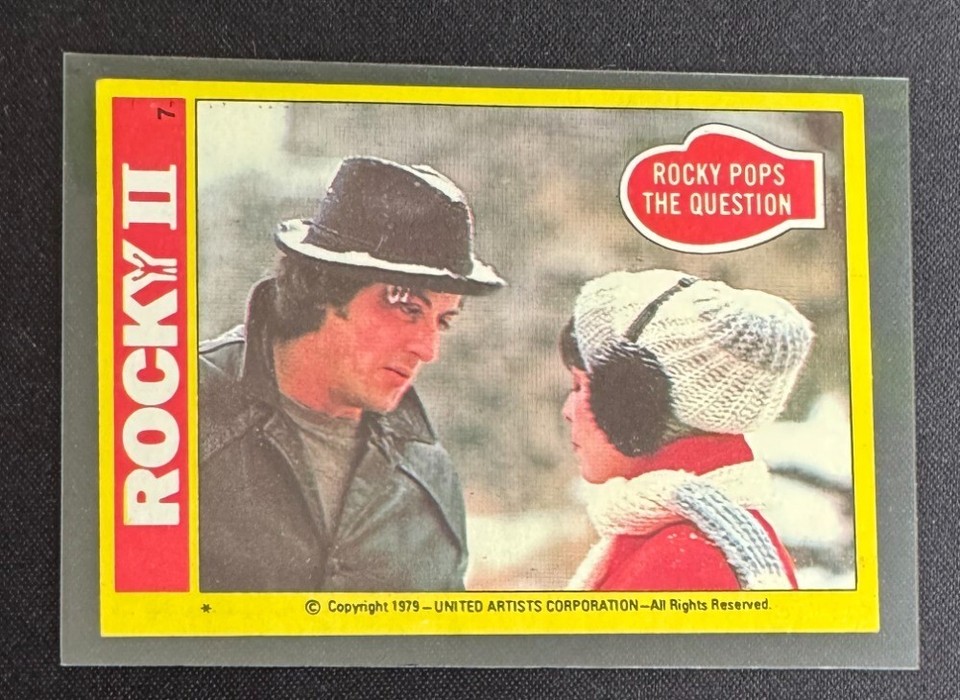 1979 Topps Rocky II Trading Cards U Pick Complete Your Set NM/MNT+ ...