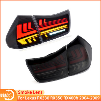 LED Sequential Tail Lights Fits Lexus RX330 RX350 RX400h 2004-2009 Rear ...