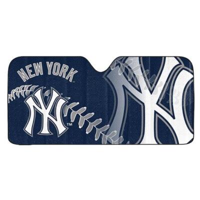 New York Yankees Auto Sun Shade [NEW] MLB Truck Window Reflective Cover ...