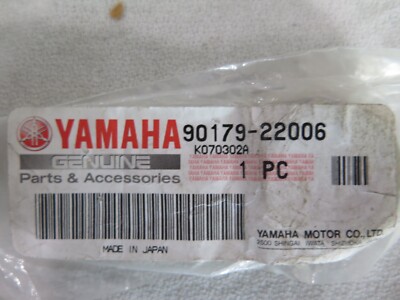 OEM Yamaha Nut 90179-22006 Lot of 7 Pcs NOS (08D-3-8) | eBay