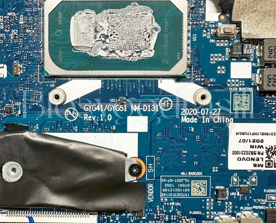 LENOVO IDEAPAD YOGA 7-14ITL5, 7-15ITL5, NO PASSWORD BIOS CHIP NM-D131 ...