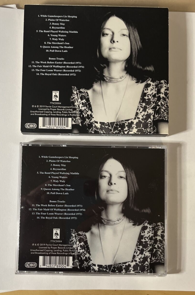 June Tabor CDs: Airs and Graces (Topic Treas. dlx 2019) 4 bonus trx ...