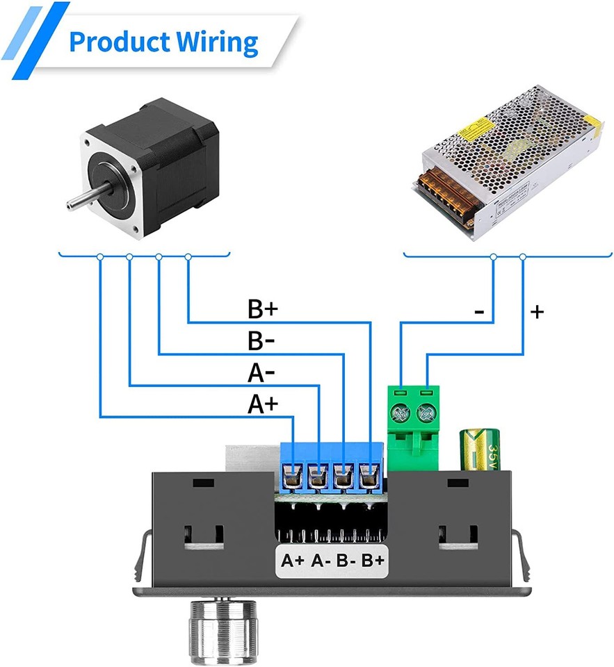 17/23 Stepper Motor Controller Module Stepper Motor Speed Controller ...