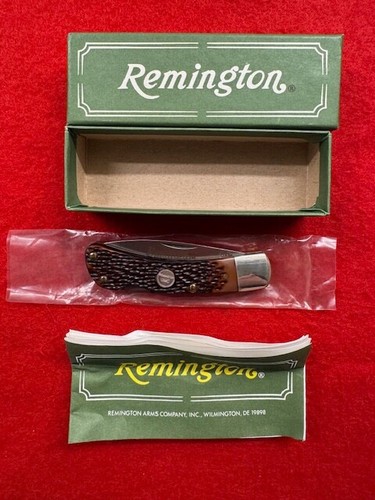 MINT, NEW IN BOX REMINGTON R5 “GENTLEMAN” SWAYBACK POCKET KNIFE (818 ...
