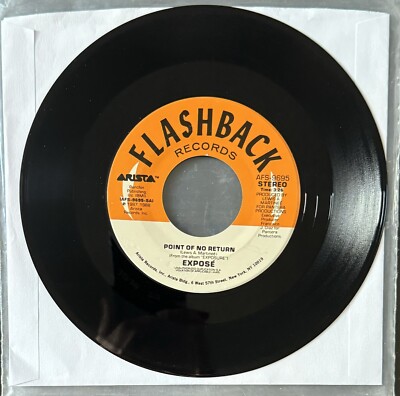 Expose ~ Point of No Return/Come Go With Me ~ Arista Flashback Jukebox ...