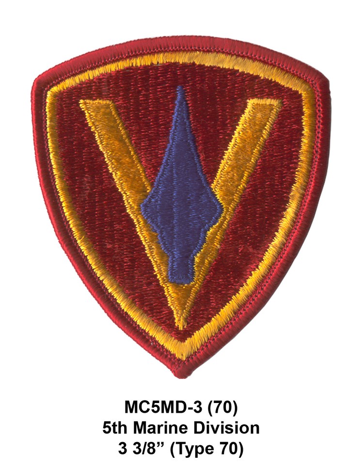 1st 2nd 3rd 4th 5th 6th Marine Division Patches MarDiv USMC Corps | eBay