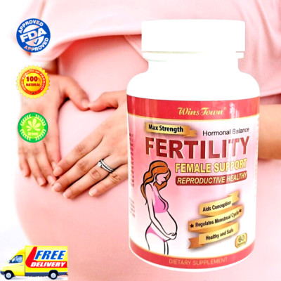 Fertility Max Strength Regulates Menstrual Cycle Hormonal Balance 60 ...