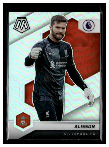 2021 Panini Mosaic EPL #171 Alisson Silver | eBay