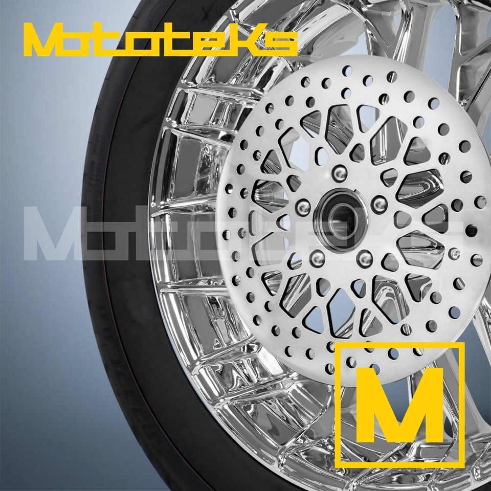 16X3.5 RAIDER MAG WHEEL CHROME FOR HARLEY SOFTAIL SPORTSTER DYNA MODELS ...