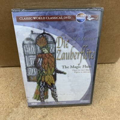 W.A. Mozart - The Magic Flute (DVD, 2003) BRAND NEW FACTORY SEALED FREE ...