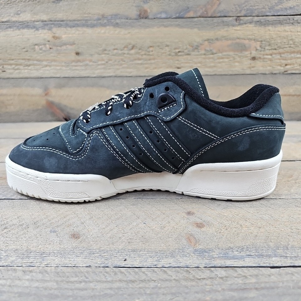 adidas Originals Women's Rivalry Low Shoes Core Black Ivory Sand Sz 7 ...