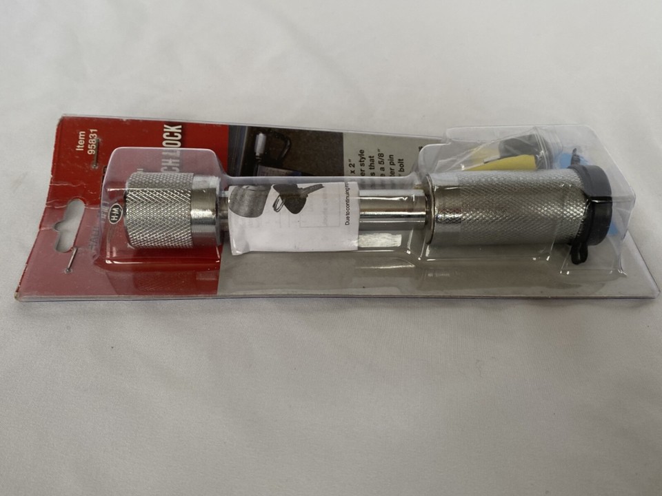 New Haul - Master 5/8" Hitch Lock Pin for 2"x2" Hitch 3" Bolt w/(2 ...