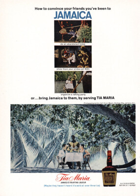 1966 Tia Maria: Convince Friends You’ve Been To Jamaica Vintage Print ...