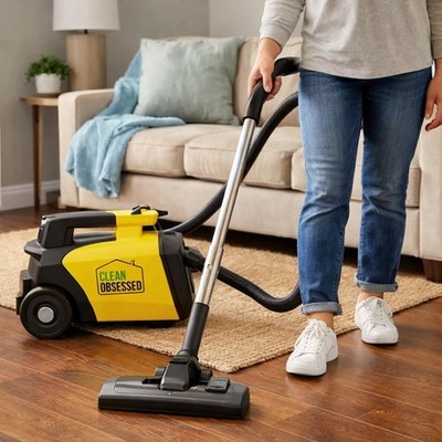 Clean Obsessed Commercial HEPA Canister Vacuum CO711 | eBay