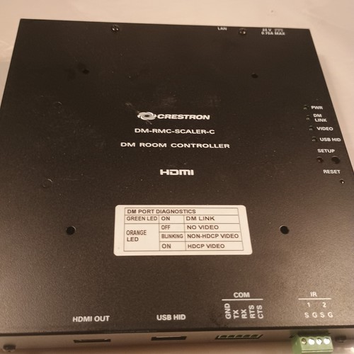 CRESTRON DM-RMC-SCALER-C DigitalMedia 8G+ HDR Receiver and Room ...