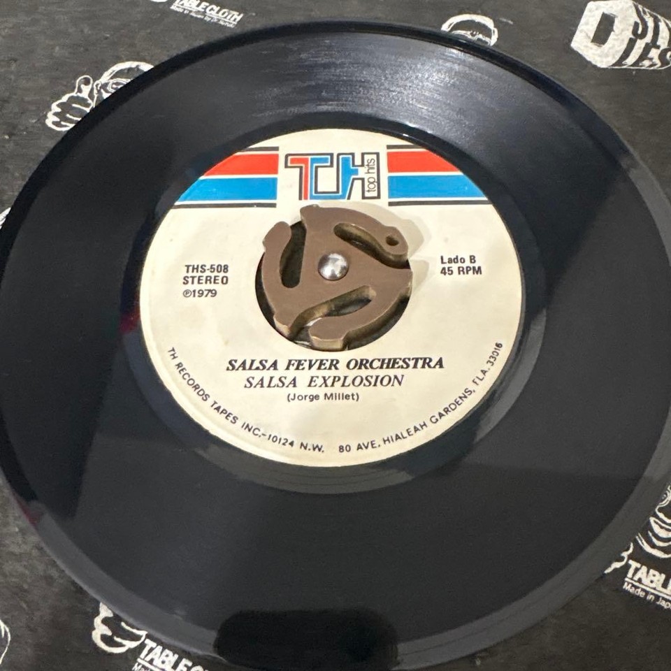Salsa Fever Orchestra Dicen 7 Rare 7" Vinyl Record, Used, Small ...