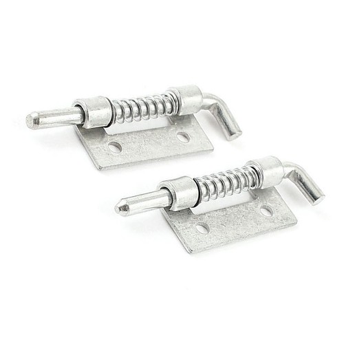 2x Fix Type Spring Loaded Barrel Bolt House Door Drawer Mailbox 53mm ...