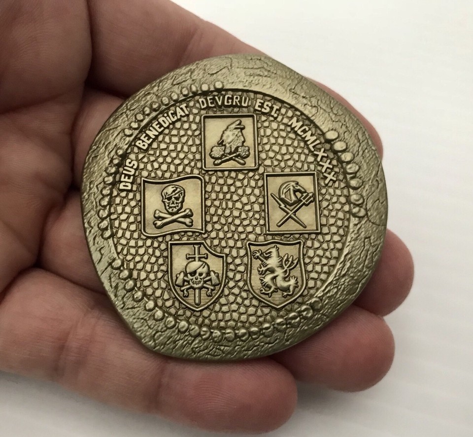 Navy Seal Team 6 VI DEVGRU NSW Assault Team Challenge Coin Doubloon CPO ...