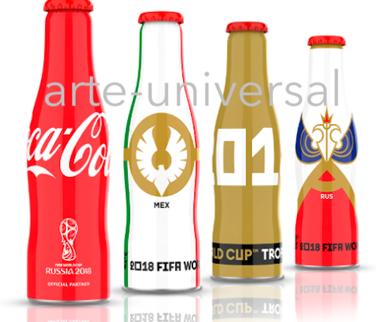 ⚽ 24 MINI COCA COLA BOTTLES RUSSIA SOCCER FOOTBALL WORLD CUP 2018 ...