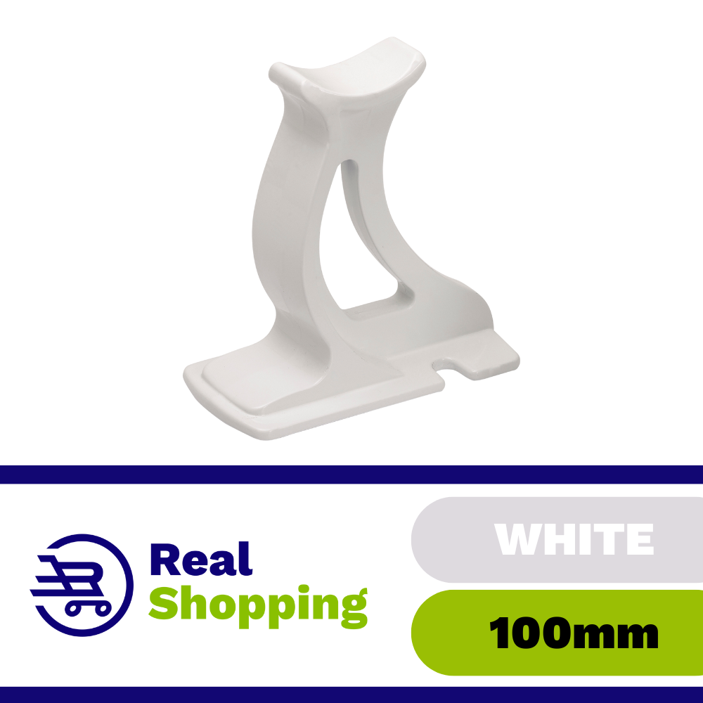 WHITE Column Radiator Support Feet for Cast Iron & Traditional ...
