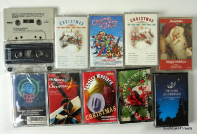 Lot of 11 Christmas Cassette Tapes Holidays Classic Favorites ...