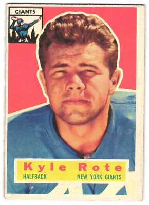 Kyle Rote 1956 Topps NFL Cards #29 | eBay