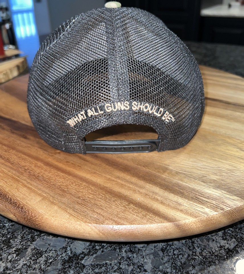 Kimber Adjustable Snapback Mesh Hat Camo What All Guns Should Be | eBay