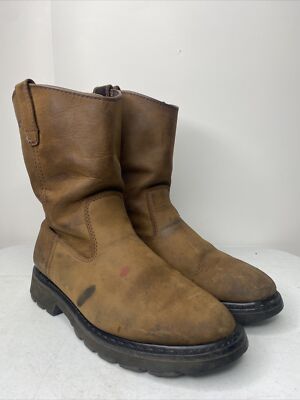 Wolverine Men's W04727 Wolverine Leather Slip & Oil Resistant Boots ...