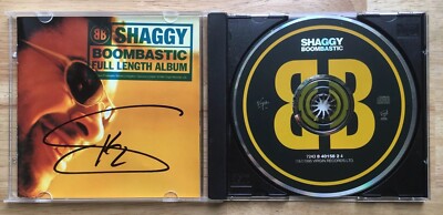 SHAGGY SIGNED AUTOGRAPH "BOOMBASTIC" CD! MR BOOMBASTIC AUTOGRAPHED ...